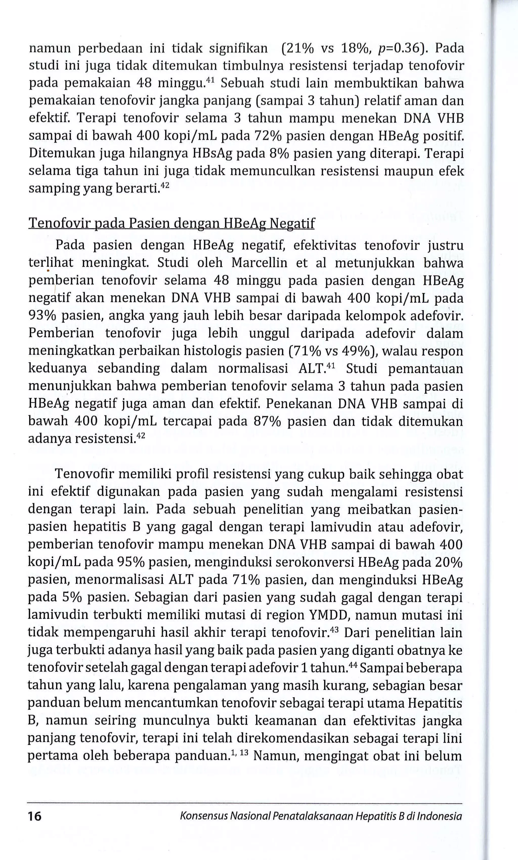 Konsensus nasional penatalaksanaan hepatitis b (1) | PDF