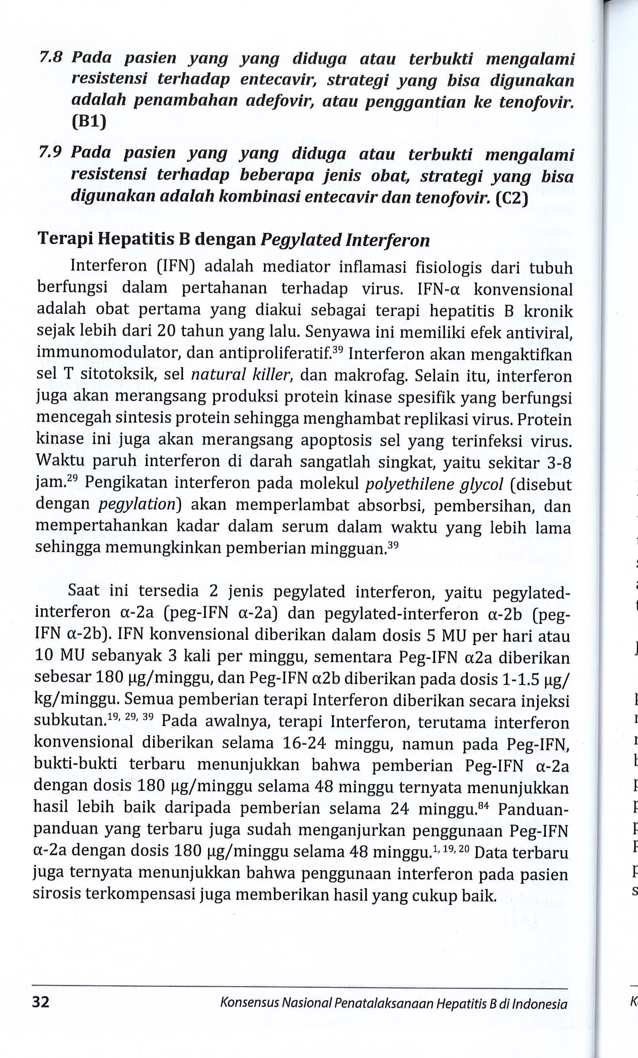 Konsensus nasional penatalaksanaan hepatitis b (1) | PDF