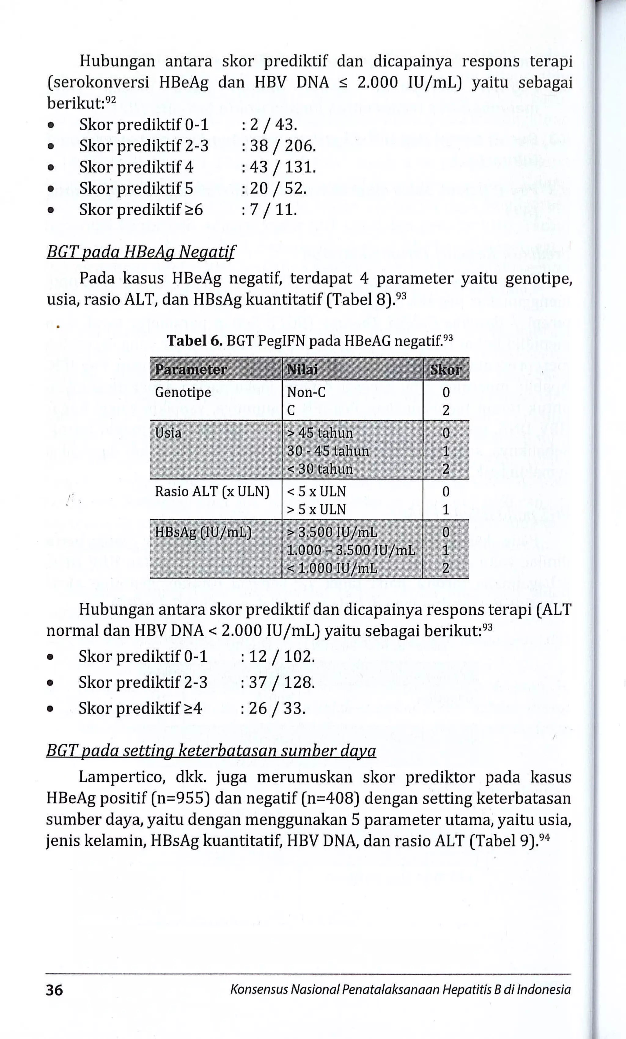 Konsensus nasional penatalaksanaan hepatitis b (1) | PDF