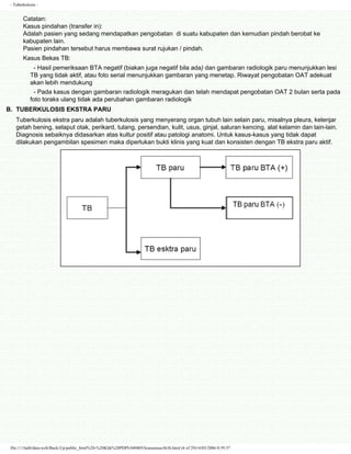 Konsensus nasional tuberculosis 2002 | PDF