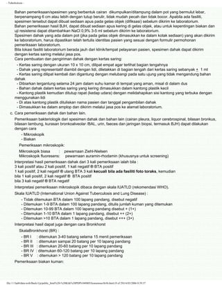 Konsensus nasional tuberculosis 2002 | PDF