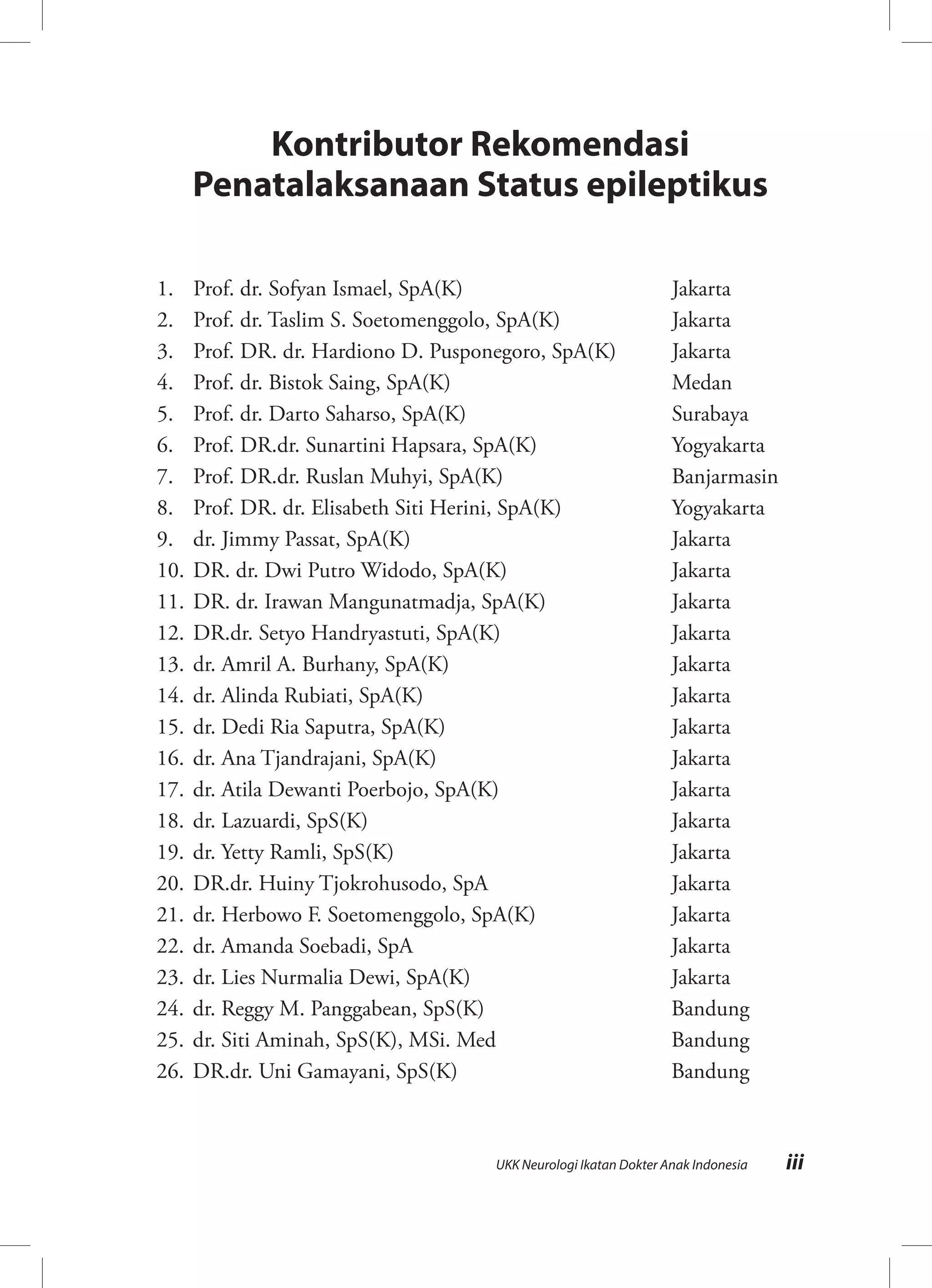 Konsensus status epileptikus | PDF