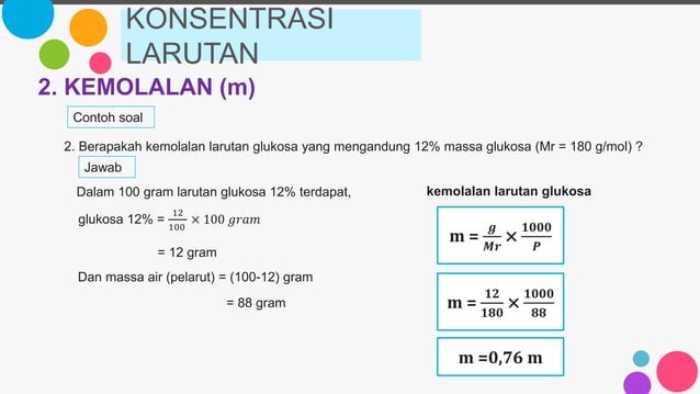KONSENTRASI LARUTAN KIMIA PERTEMUAN 1.pptx