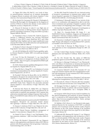 Virusni hepatitis, Hrvatska konsenzus konferencija 2013 | PDF