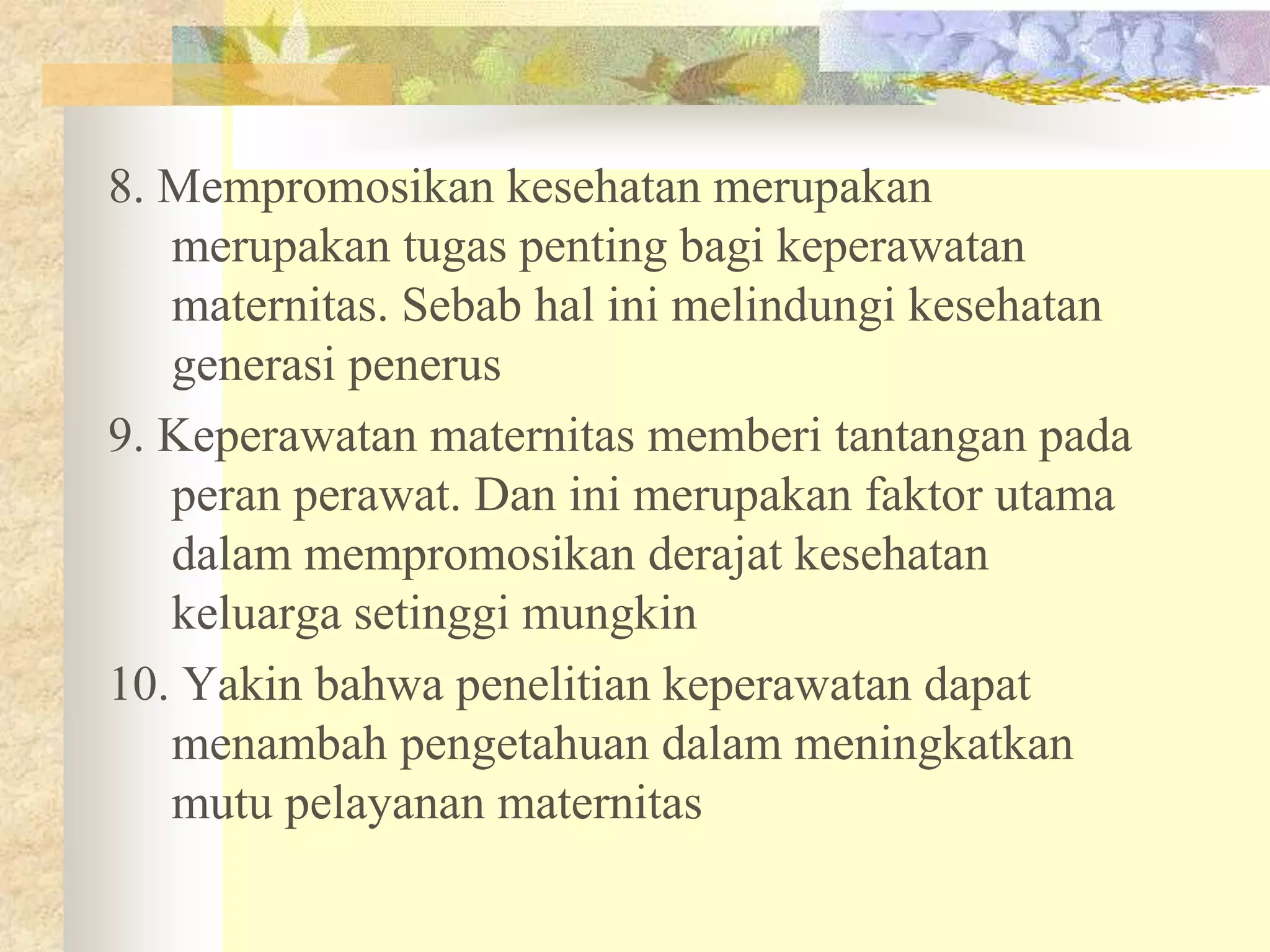 Konsep dasar-kep.-maternitas | PPTX