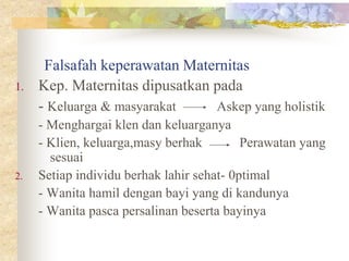 Konsep dasar-kep.-maternitas | PPTX