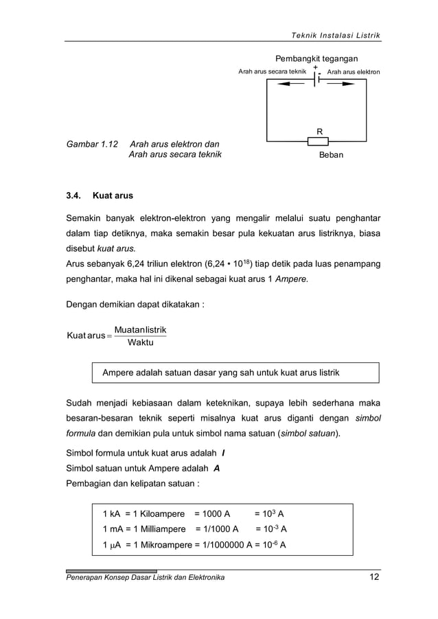 Konsep dasar-listrik-1 | PDF