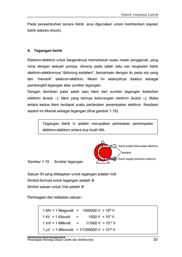 Konsep dasar-listrik-1 | PDF