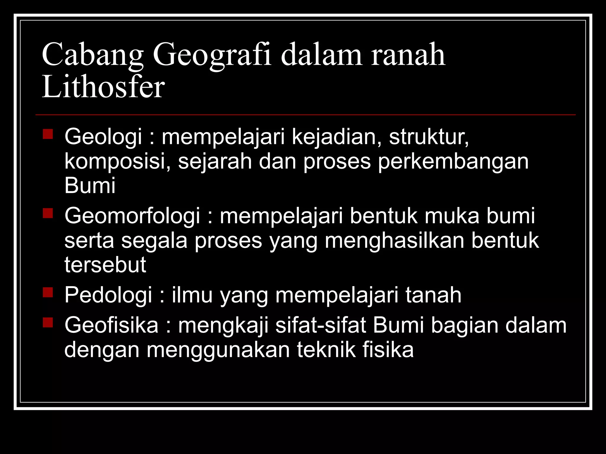 Konsep pendekatan-prinsip-dan-aspek-geografi1 | PPT