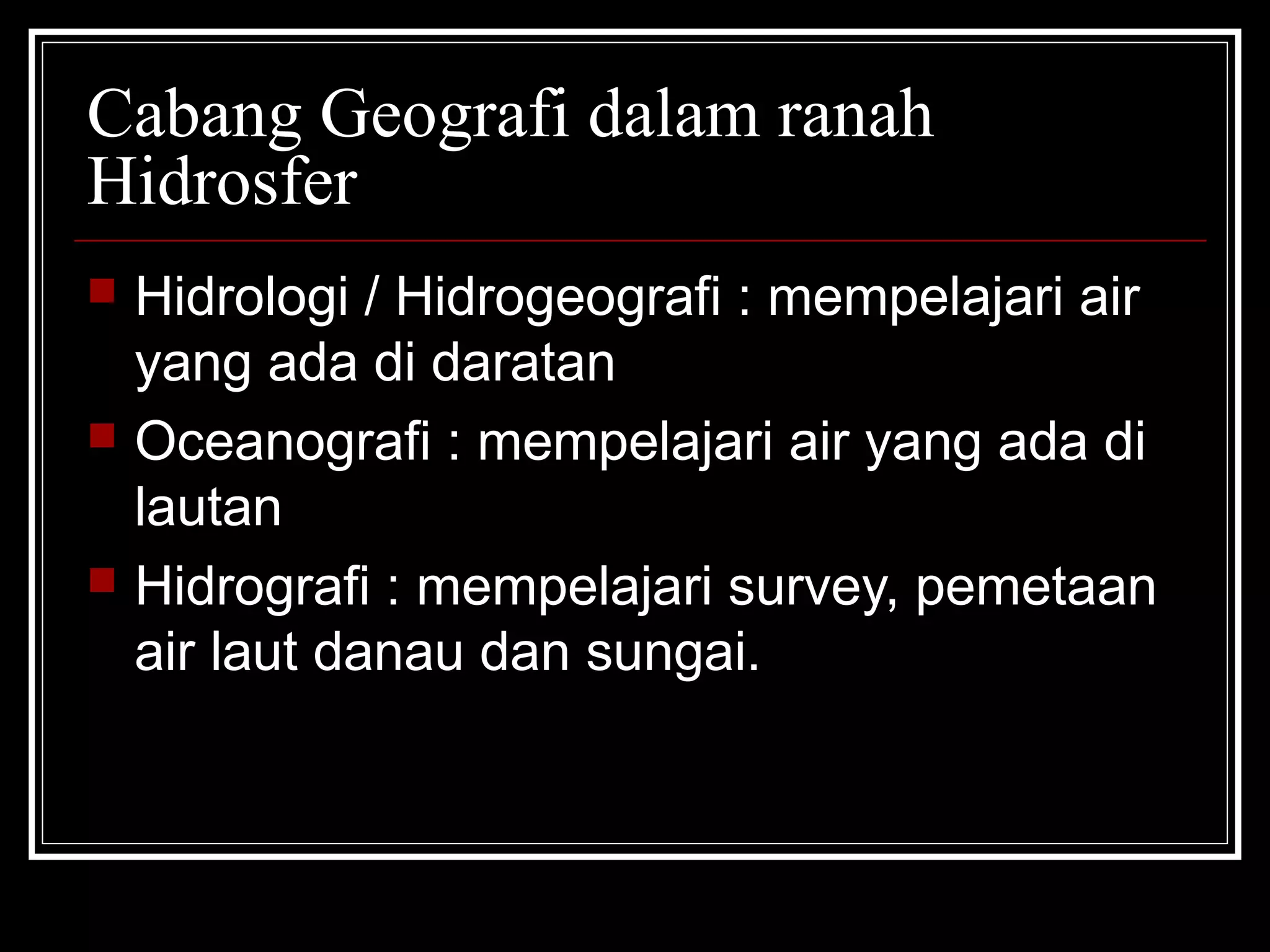 Konsep pendekatan-prinsip-dan-aspek-geografi1 | PPT
