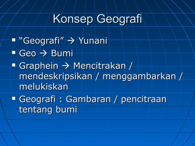 Konsep pendekatan-prinsip-dan-aspek-geografi1 | PPT
