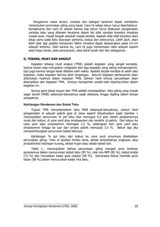 Konsep peningkatan-rendemen | PDF