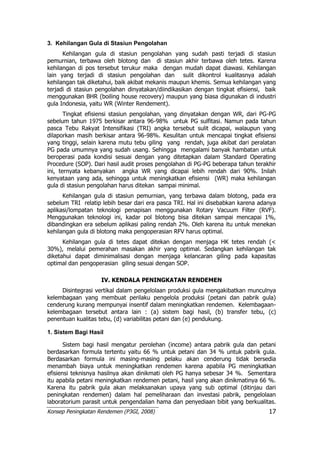 Konsep peningkatan-rendemen | PDF