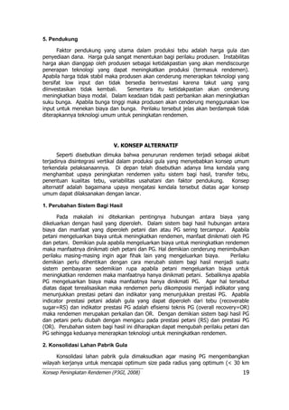 Konsep peningkatan-rendemen | PDF