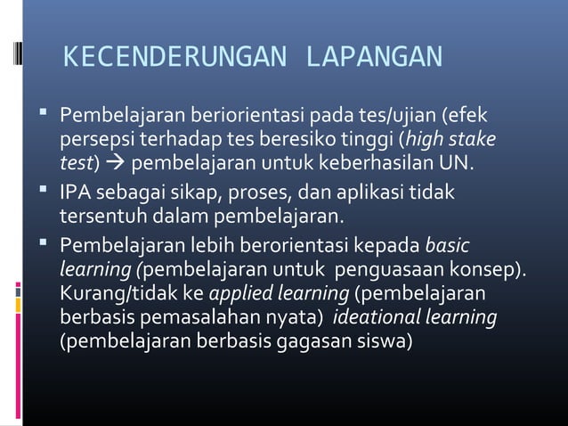 Konsep prinsip-pembelajaran-ipa-terpadu | PPT