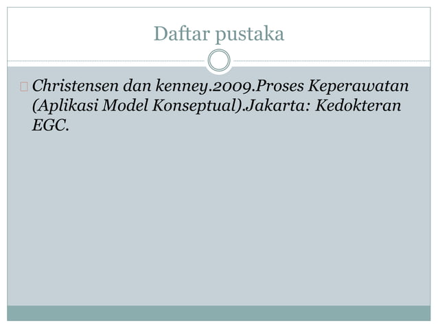 Konsep teori jean watson update | PPTX