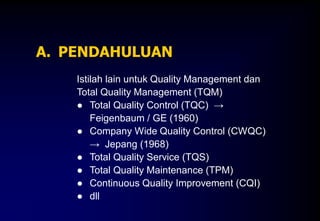 Konsep tqm bahan-kuliah_yw-18_sept_2014 | PDF