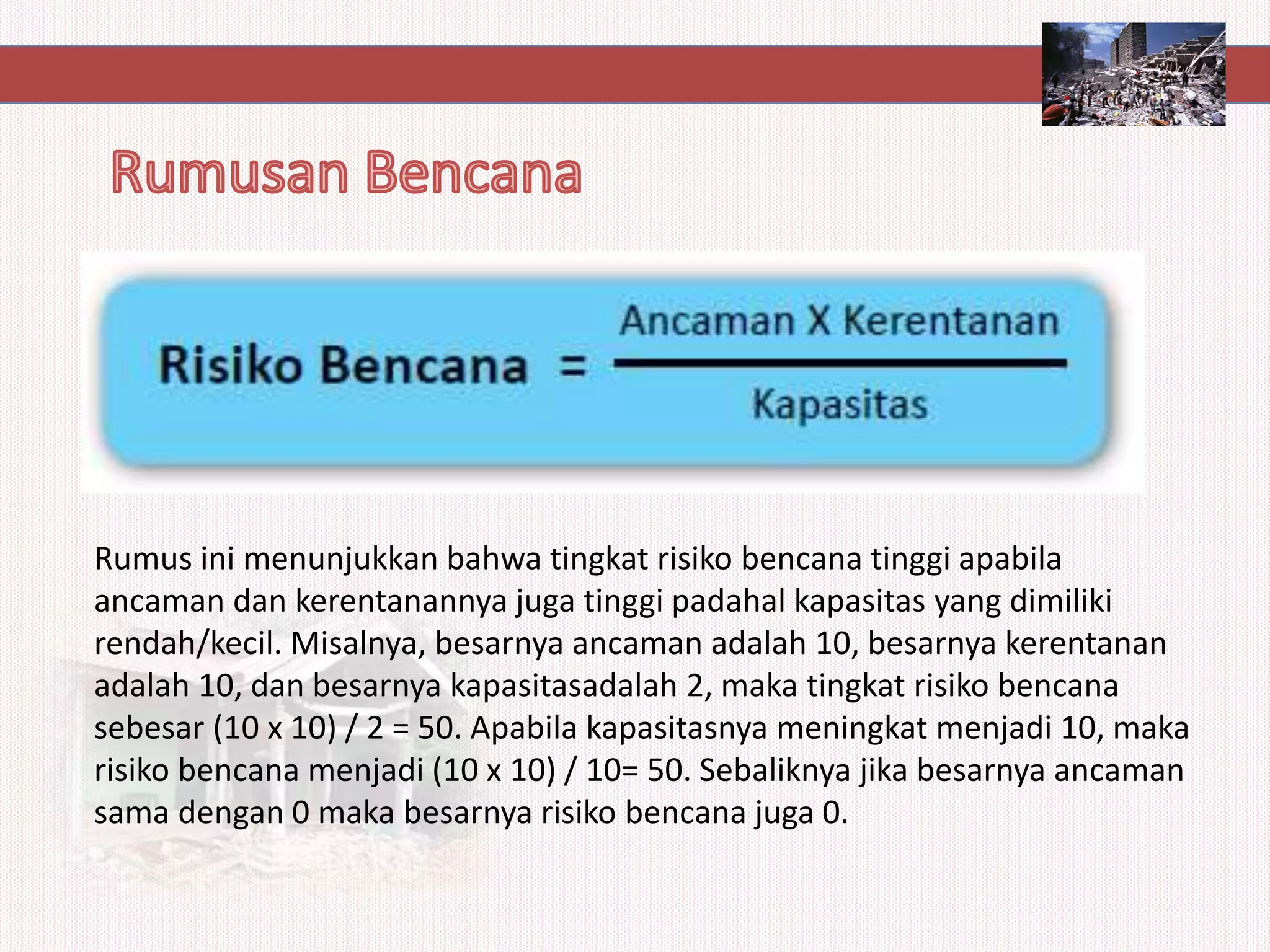 Konsep Bencana | PPTX