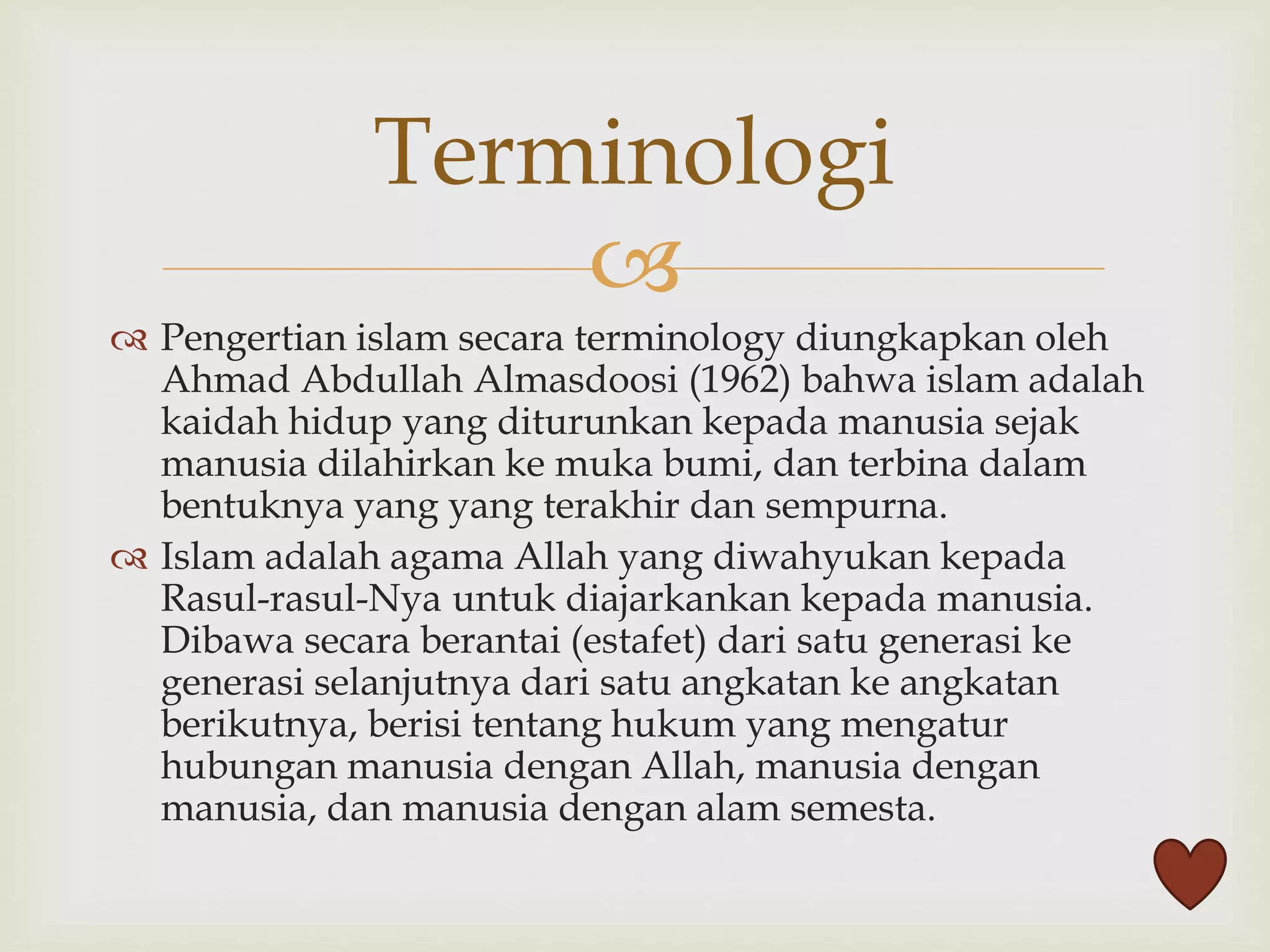 Konsep agama islam (kelompok 2) | PPTX