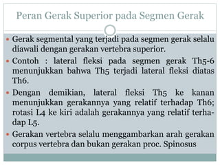 Konsep Anatomi Biomekanik Vertebra | PDF