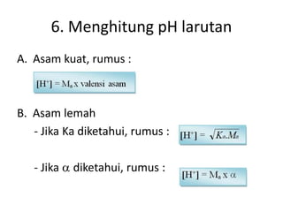 Konsep Asam Dan Basa | PPT