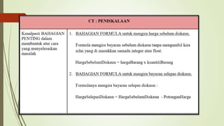 Konsep asas pemikiran komputasional 2 | PPTX