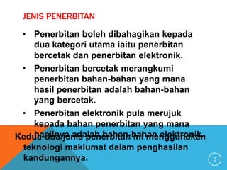 Konsep Asas Penerbitan | PPTX