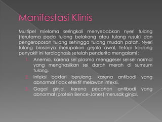 Konsep asuhan keperawatan Multipel Myeloma | PPTX