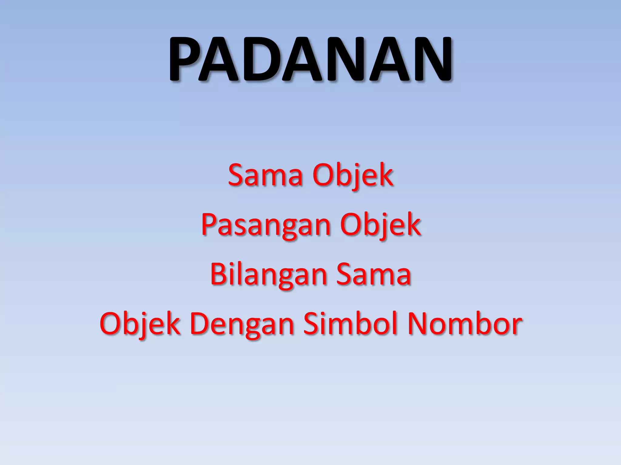 Konsep awal matematik | PPTX