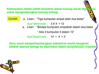 Konsep bahagi | PPT