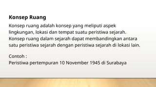 Konsep Berfikir Kronologis, Diakronis, Sinkronis, Ruang dan Waktu dalam ...