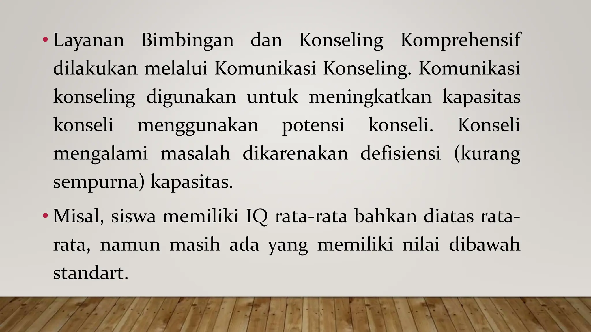 KONSEP BIMBINGAN DAN KONSELING PENGERTIAN PENGEMBANGAN | PPTX