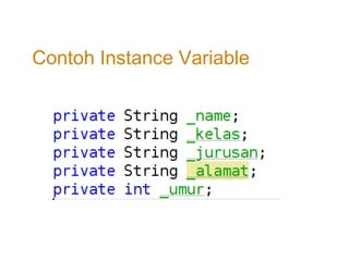 Konsep (class & object) | PPT