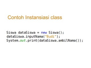 Konsep (class & object) | PPT