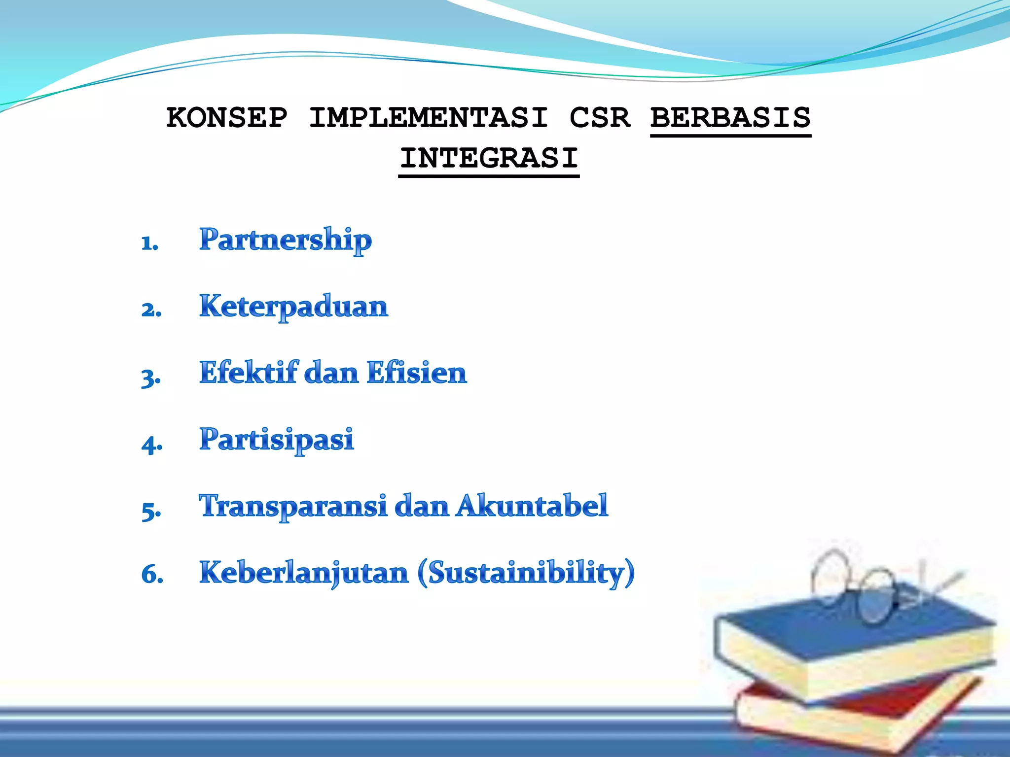 Konsep csr ideal | PPTX