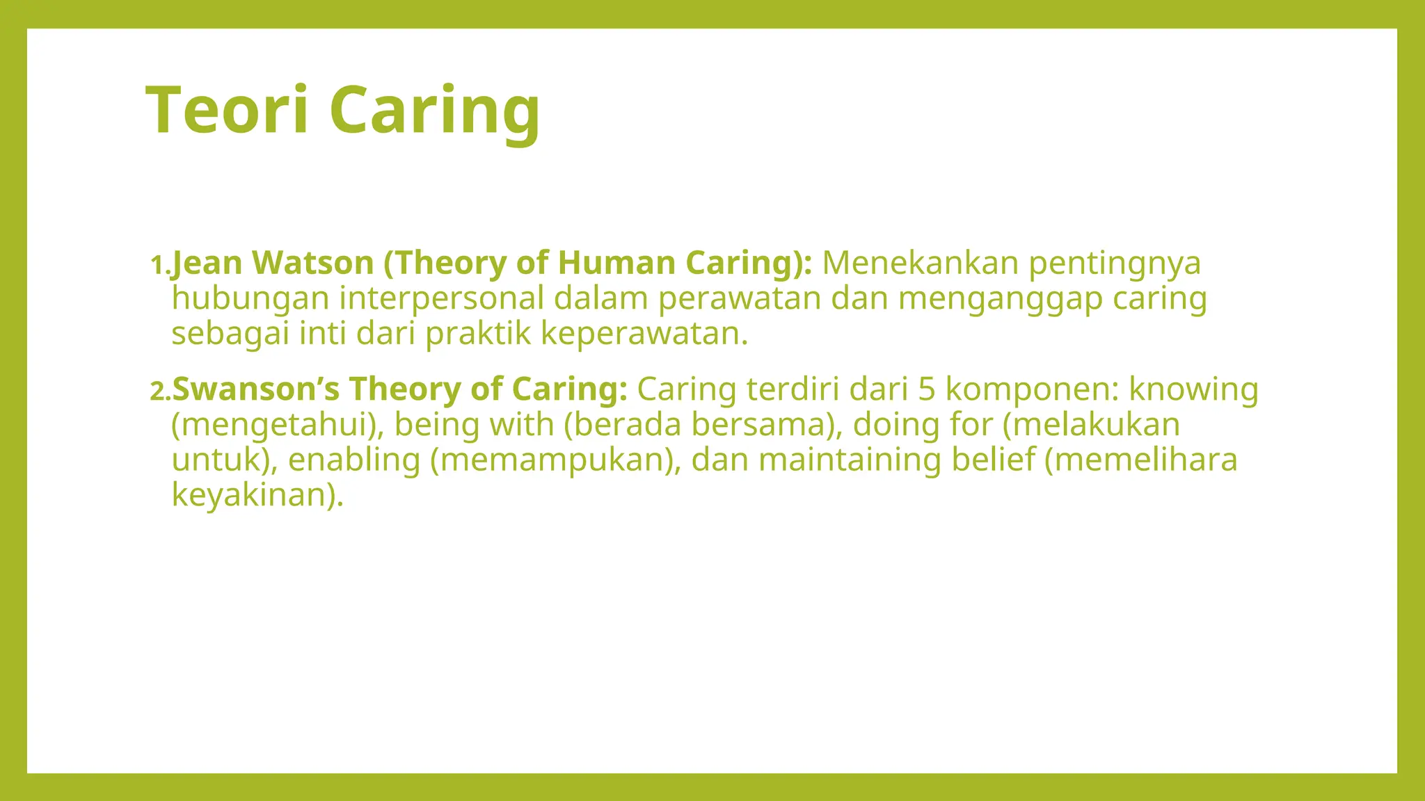 KONSEP CURING DAN PERBEDAAN DENGAN CARING | PPT