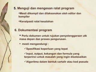 Konsep Dan Asas Pengaturcaraan | PPT