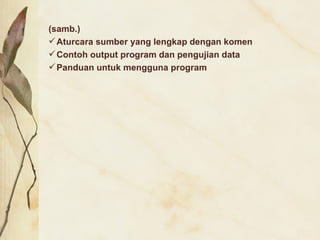 Konsep Dan Asas Pengaturcaraan | PPT