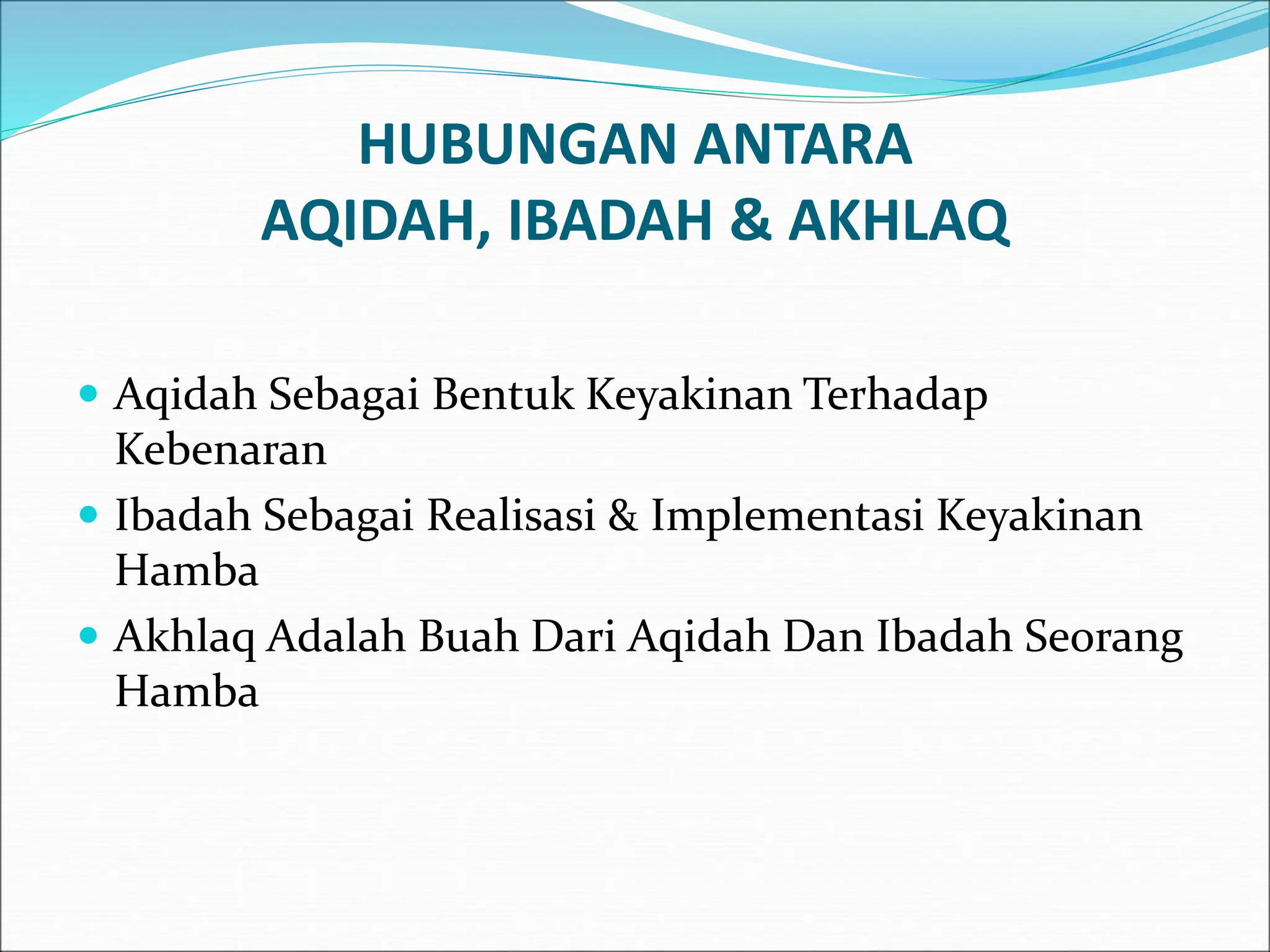 Konsep dan Tatat cara ibadah dalam islam.ppt