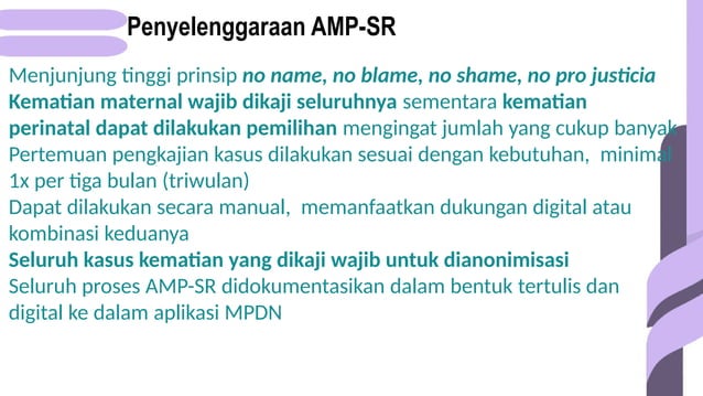 Konsep dan penyelenggaraan Audit maternal perinatalMP-SR.pptx