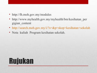 KONSEP DAN SKOP PROGRAM KESIHATAN SEKOLAH | PPT
