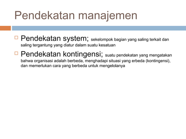 Konsep dasar administrasi organisasi dan manajemen | PPT