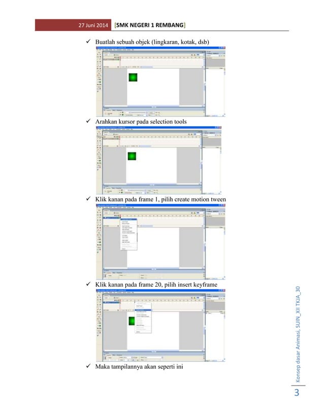 KONSEP DASAR ANIMASI | DOCX
