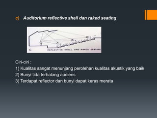 Konsep Dasar Auditorium | PPTX