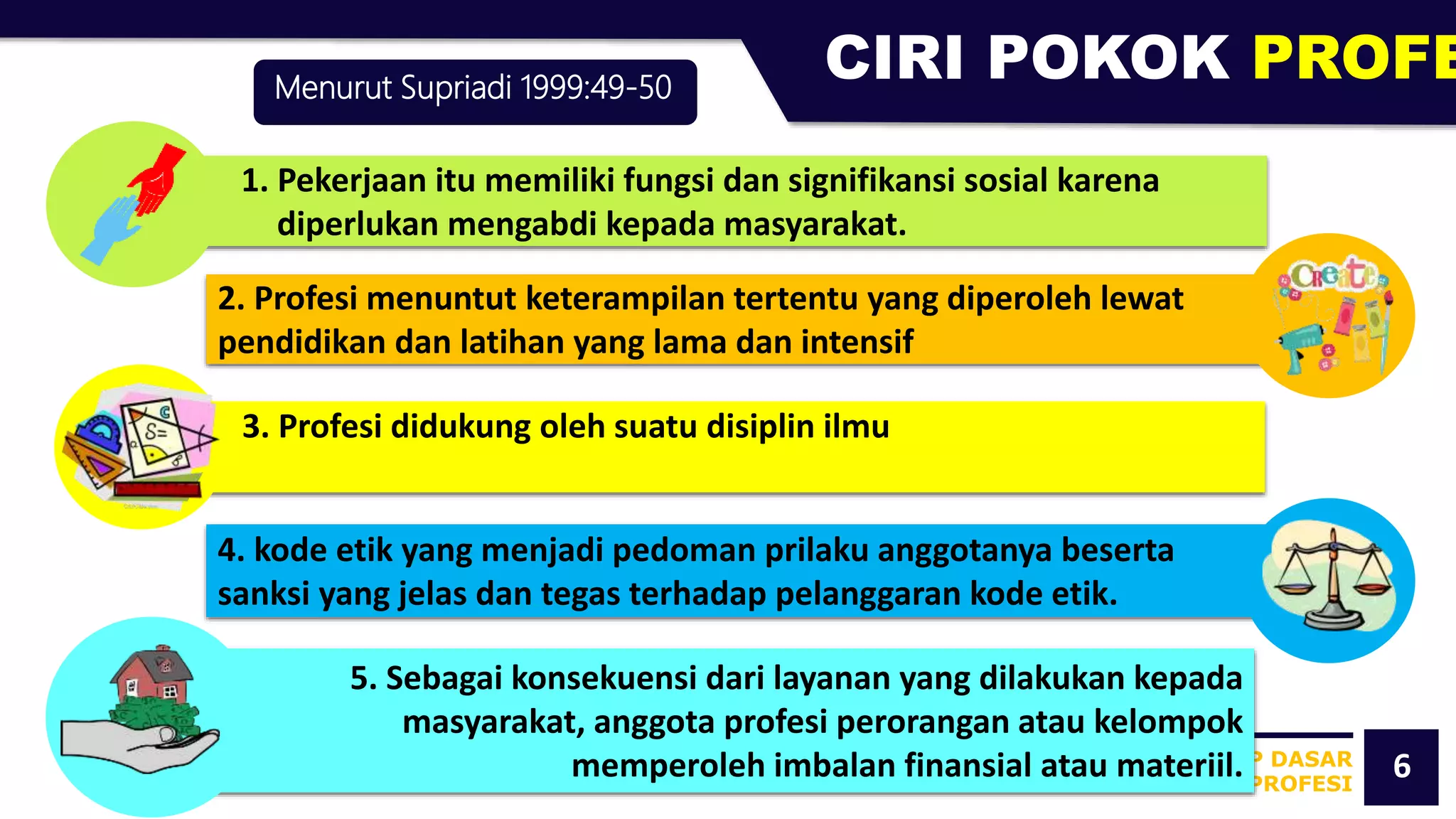 Konsep Dasar dan Pengertian Profesi, Profesional, Profesionalisasi ...