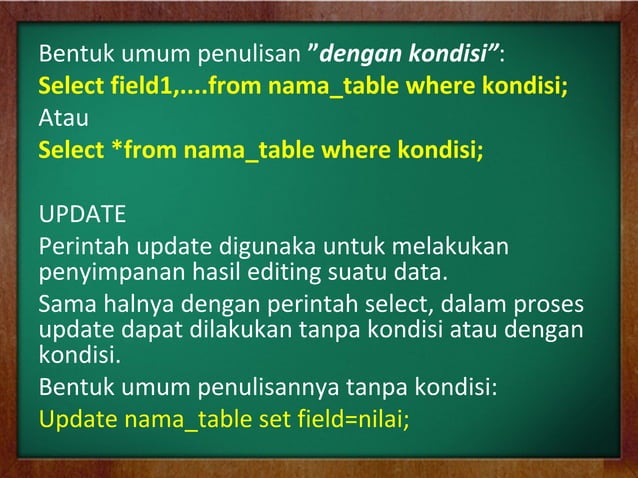 Konsep Dasar Database Ppt