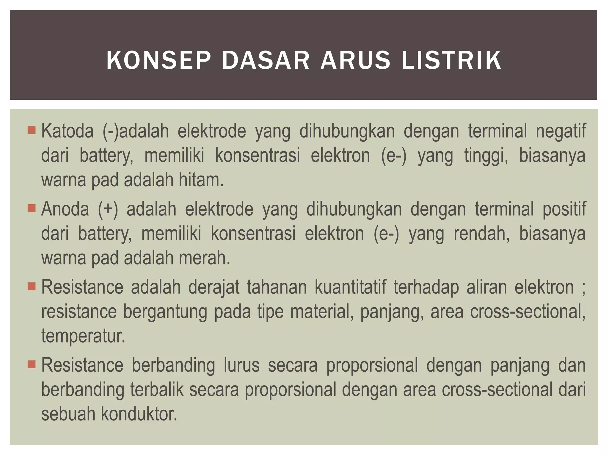 Konsep Dasar Elektroterapi | PDF