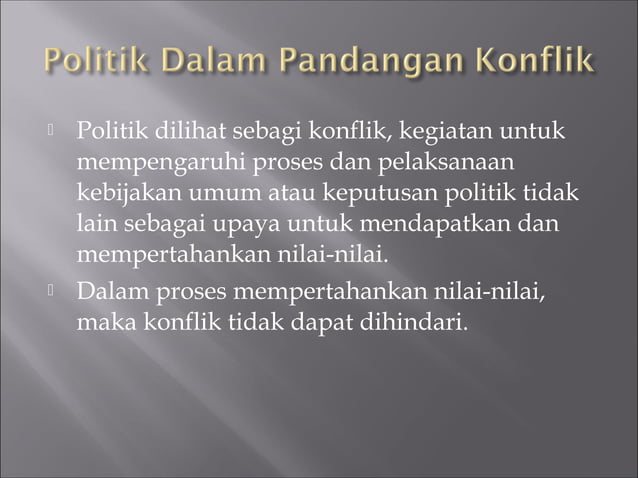 Konsep dasar ilmu politik | PPT