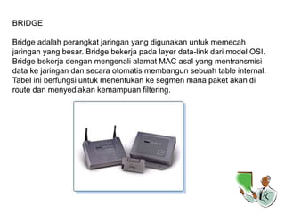 Konsep dasar jaringan | PPT