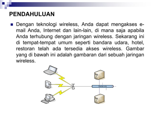 Konsep dasar jaringan nirkabel | PPT